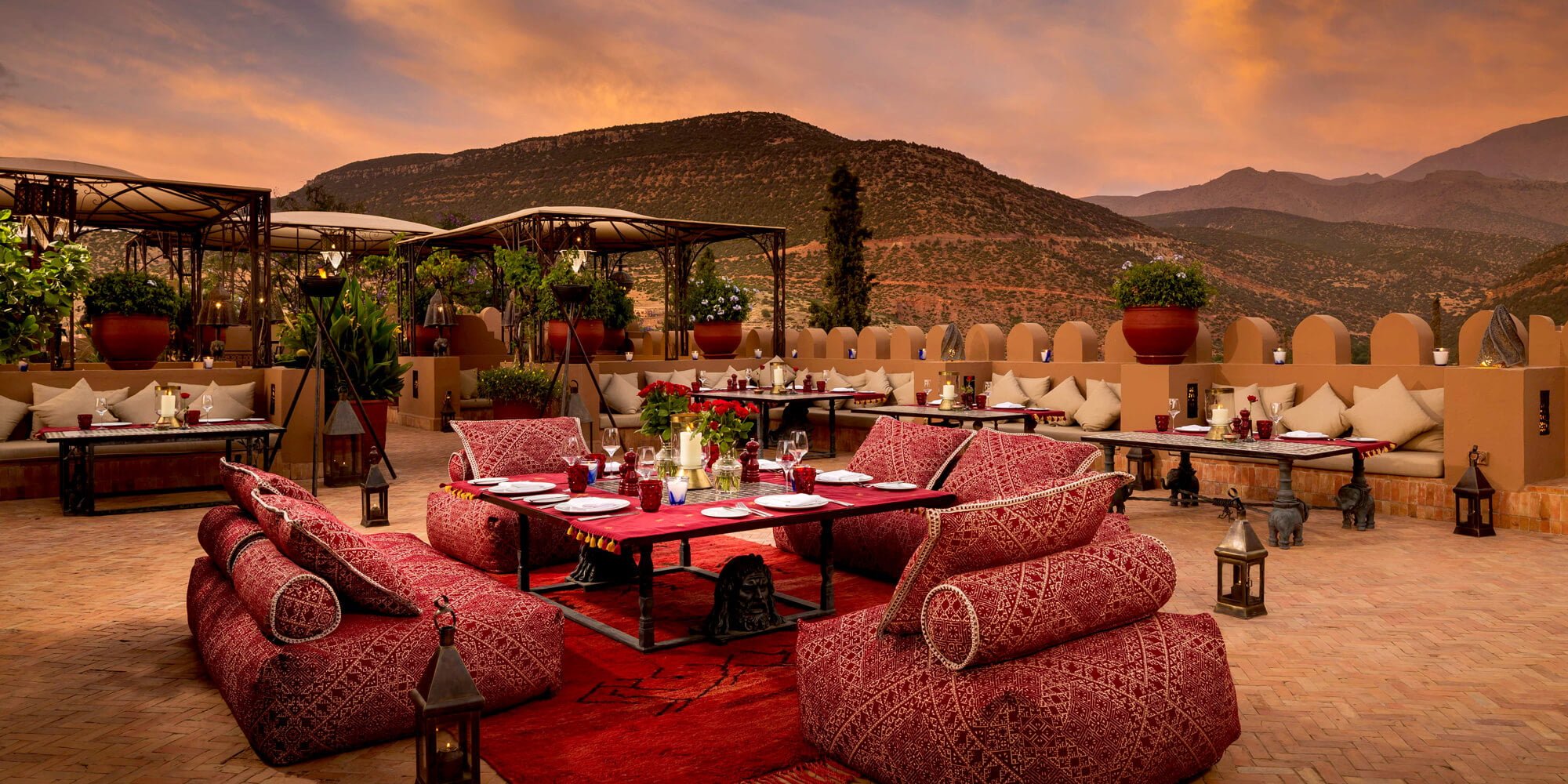 Marrakech, la ville rouge au cœur du Maroc romantique